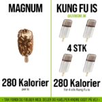 BYT FLERE FLØDEIS UD MED SODAVANDSIS FOR VÆGTTAB